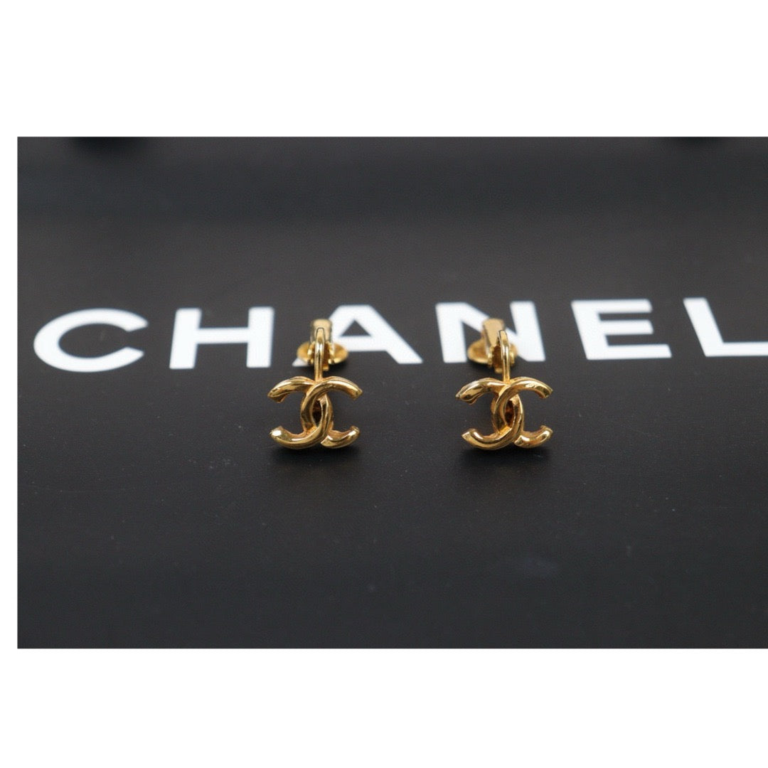 Very Good ( Rank A) ｜CHANEL COCO Earrings 18k Gold Plated ｜24112808 – BRAND GET