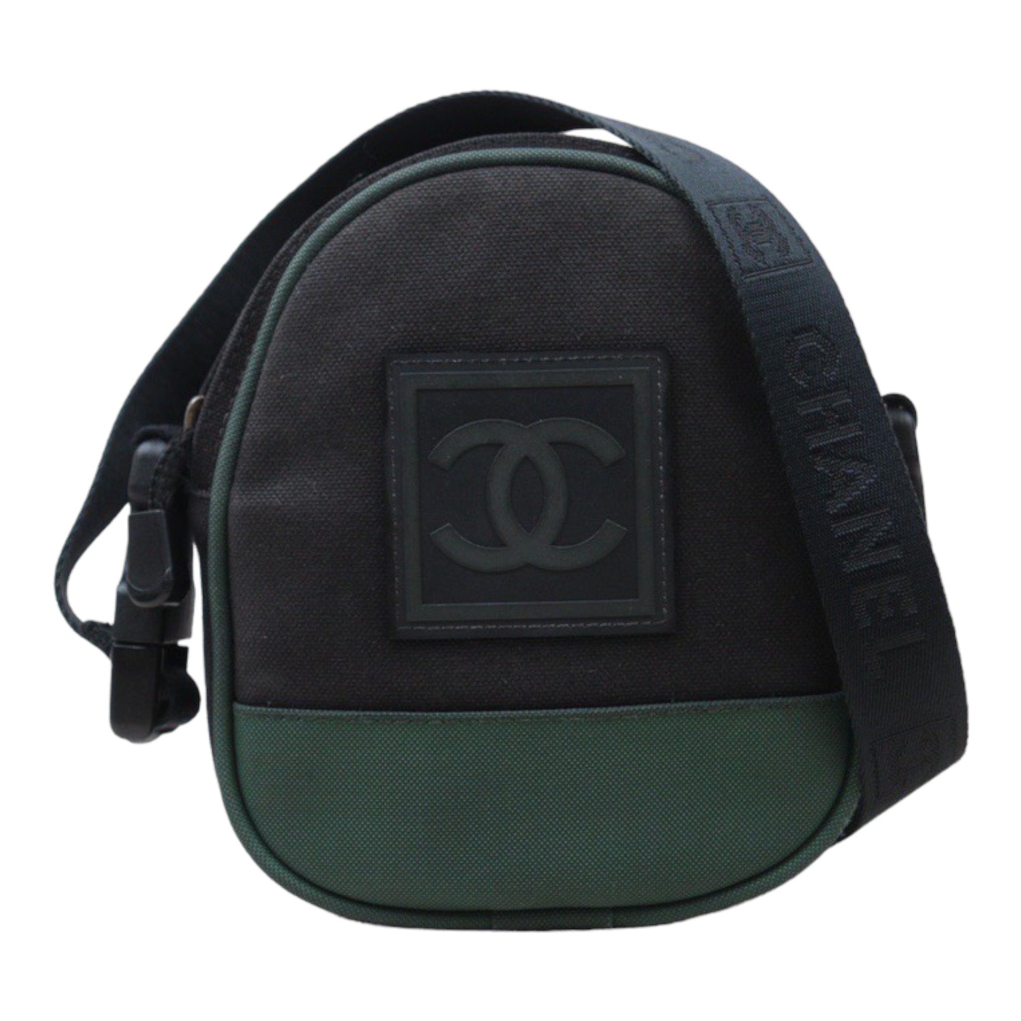 Rank A ｜ Chanel Sports Line Egg shaped Mini Bag Coco Mark Shoulder bag ...