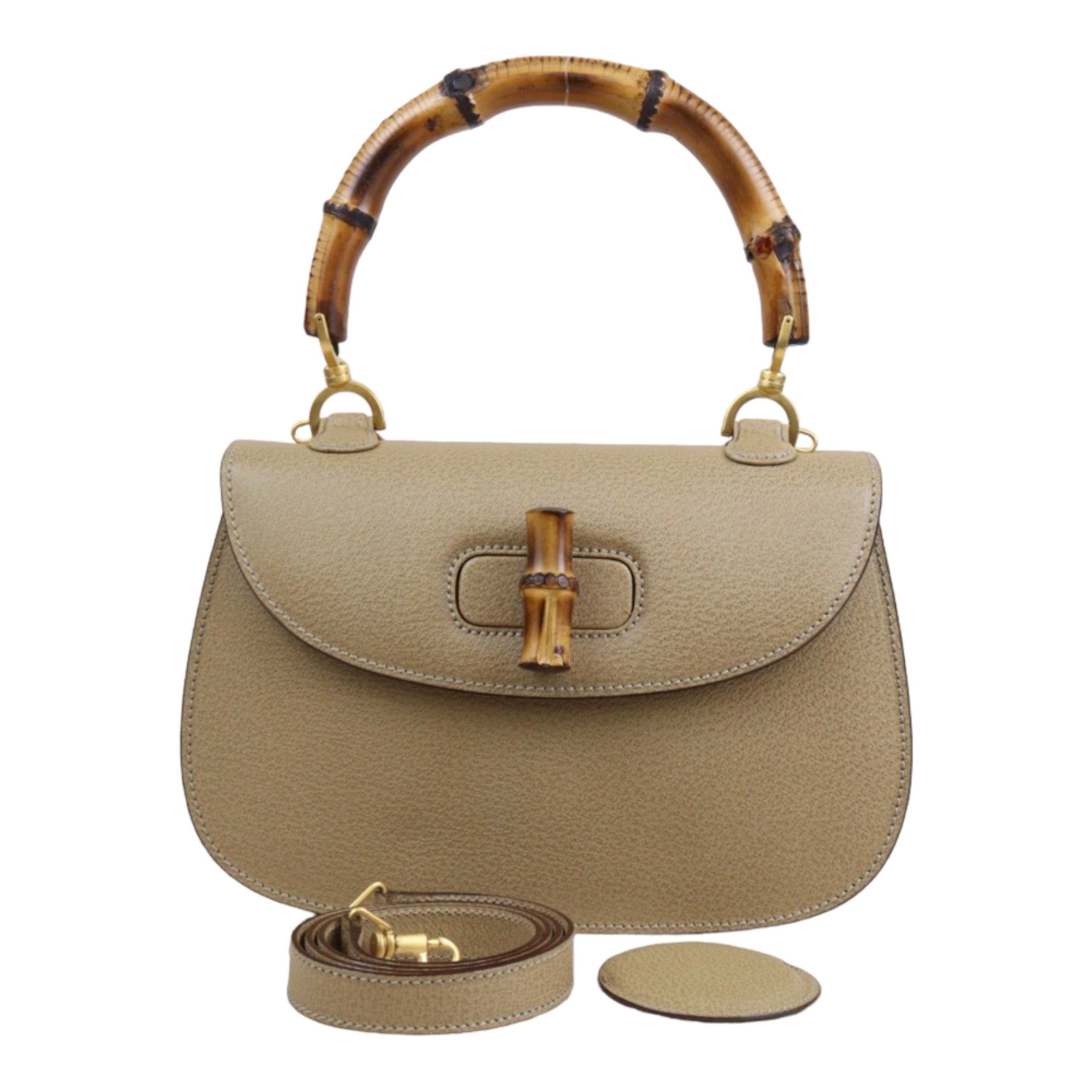 Rank A ｜ GUCCI Vintage Bamboo Hand Bag ｜23120711 – BRAND GET