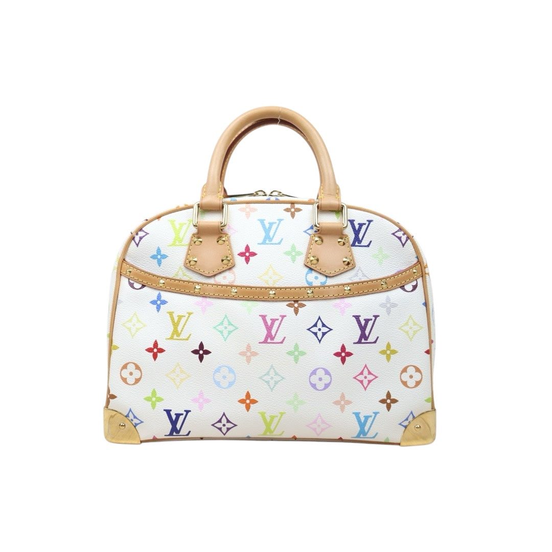 Good ( Rank AB)｜ LV Takashi Murakam Multi Monogram Trouville Hand Bag ...